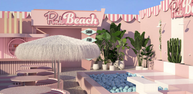 Deze All Pink Beach Bar opent in Amsterdam | GIRLS WHO MAGAZINE