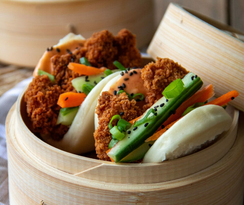 RECEPT: mini bao buns met fried chicken | GIRLS WHO
