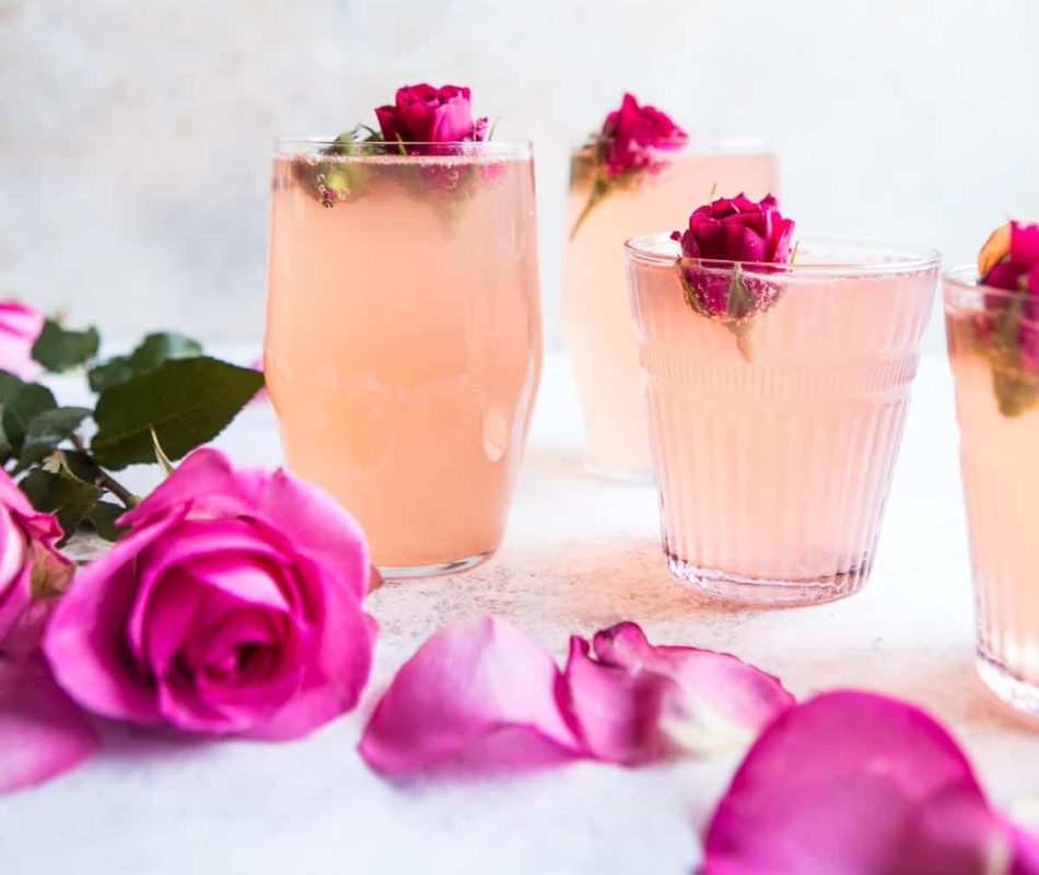 Recept Alcoholvrij Rose Spritzer | GIRLS WHO MAGAZINE